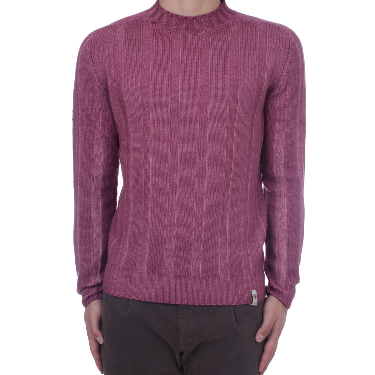 H953 CREWNECK SWEATER POMACE RED 54 – Michi D'Amato