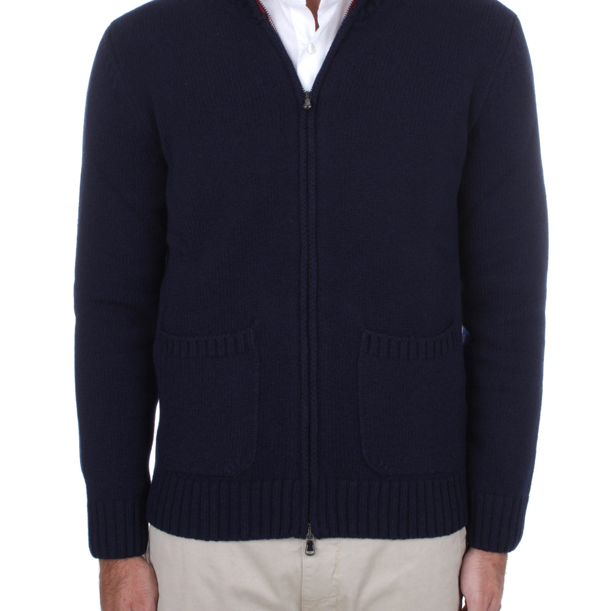 MAGLIA CON ZIP H953 TOKYO NAVY 90 – Michi D'Amato