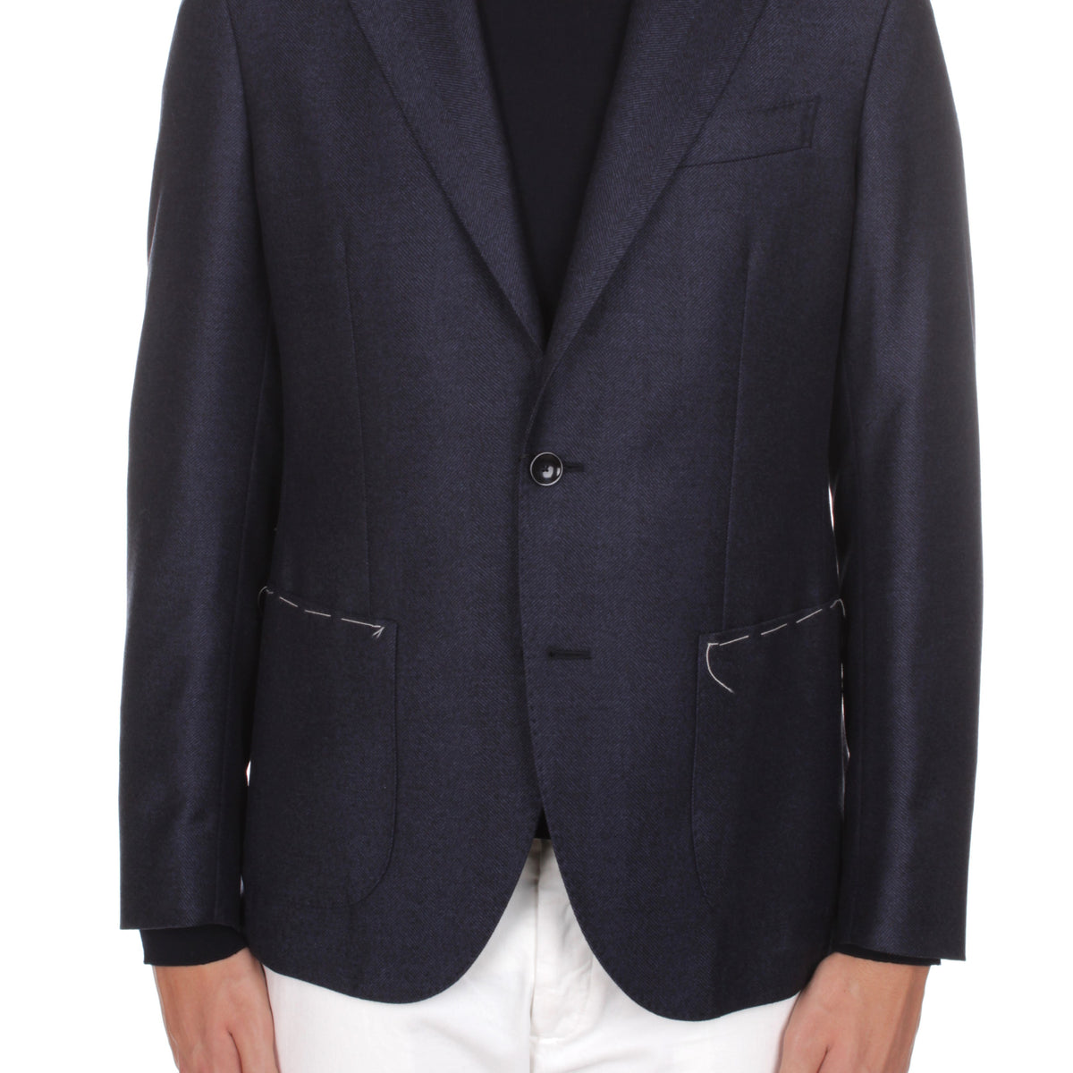 MICHI D’AMATO SINGLE-BREASTED BLAZER BLUE 100 – Michi D'Amato