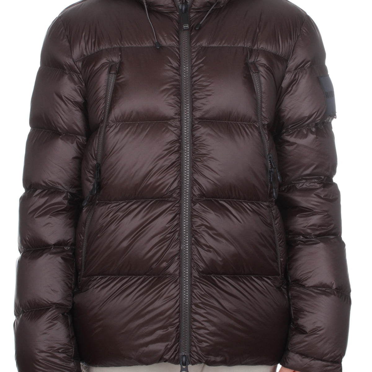 OUTHERE STRIFE COFFEE BROWN DOWN JACKET – Michi D'Amato