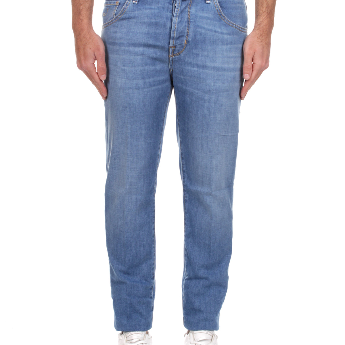 JEANS JACOB COHEN SCOTT SLIM BLU CHIARO – Michi D'Amato